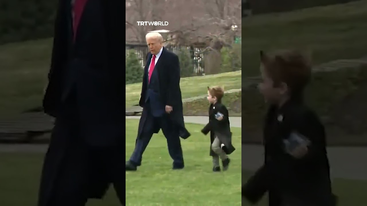 Musk’s son ‘Little X’ joins Trump before boarding Marine One - World News