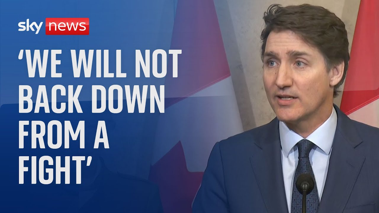 'There are no winners in a trade war,' says Trudeau as he announces ...