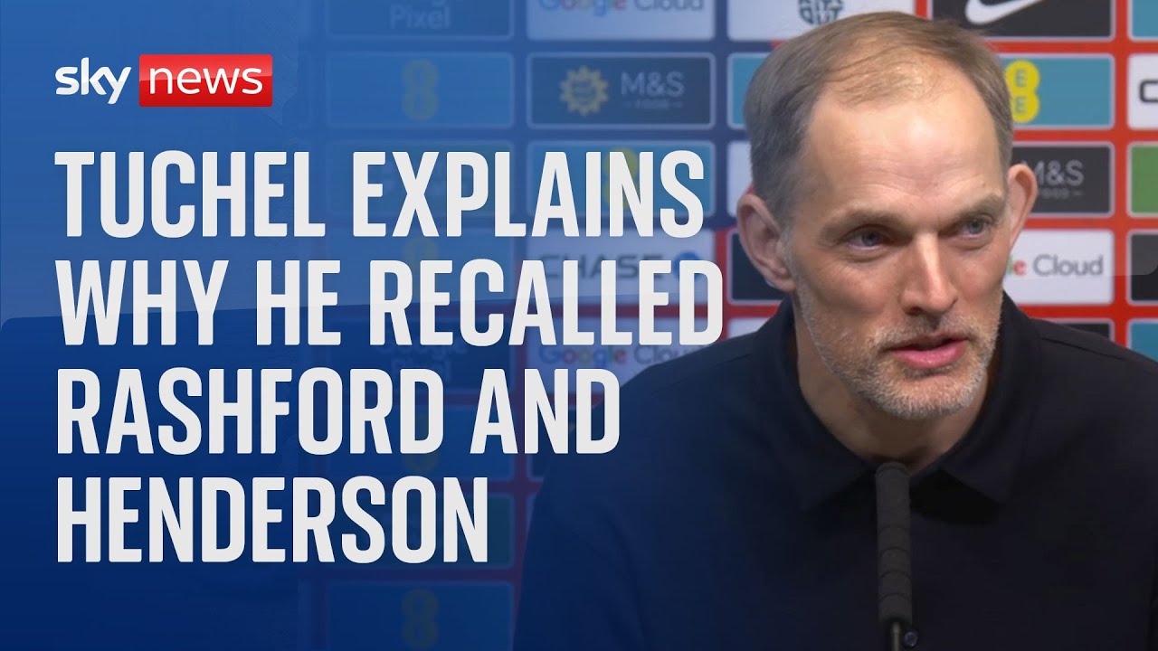 Thomas Tuchel recalls Marcus Rashford and Jordan Henderson as part of ...