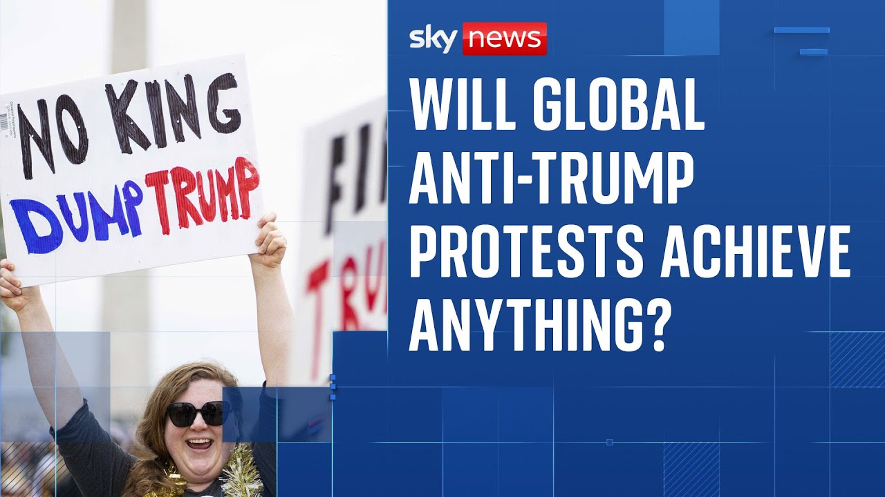 'Hands Off' protests held in 1,000 cities in the US and across Europe ...