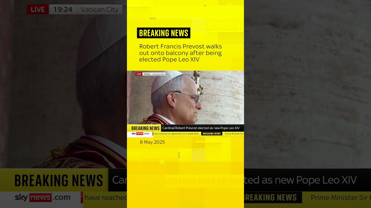 Cardinal Robert Francis Prevost becomes first American pope - World News