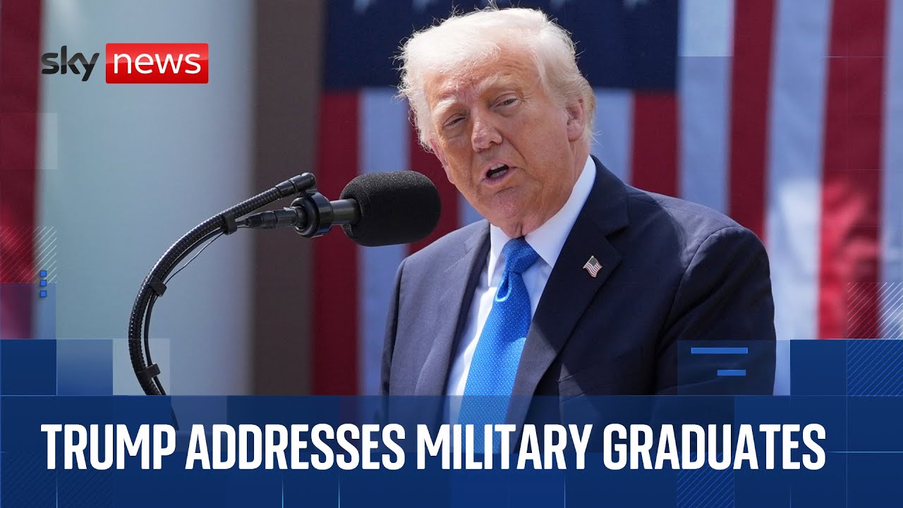 Donald Trump delivers West Point commencement speech - World News