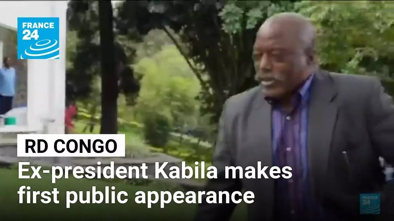 DRC ex-president Kabila makes first public appearance in rebel-held ...