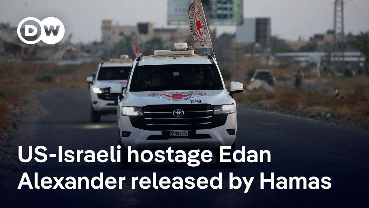Hamas releases US-Israeli hostage raising hopes of Gaza ceasefire | DW ...