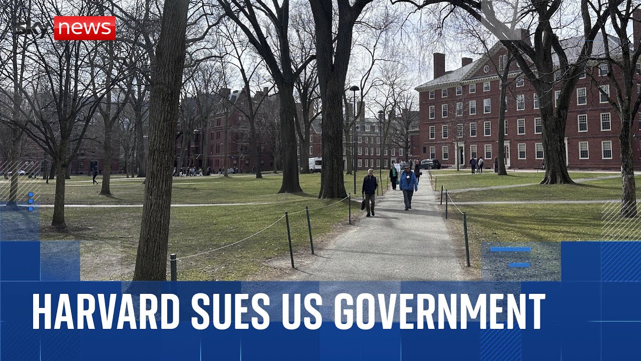 Harvard University sues Trump administration over ban on foreign ...