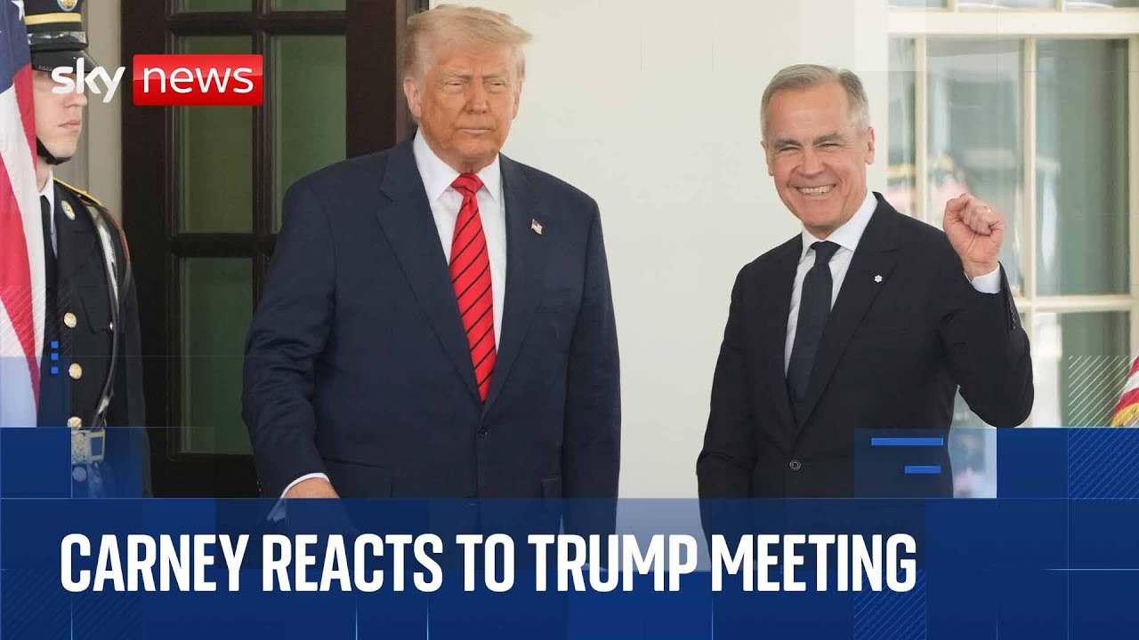 Mark Carney reacts to Trump meeting at the White House - World News