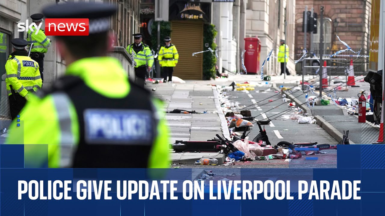Watch live: Merseyside police give update on Liverpool parade incident ...