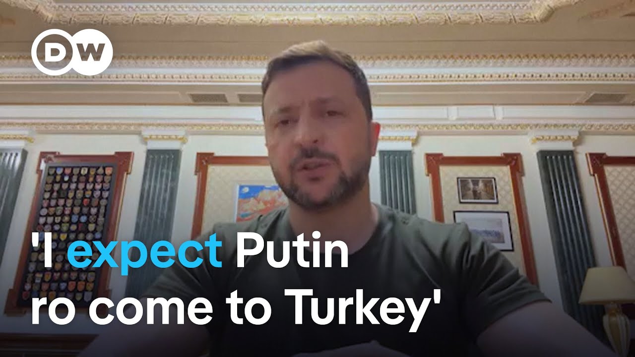 Will Putin go to Turkey to meet with Zelenskyy for talks? | DW News ...