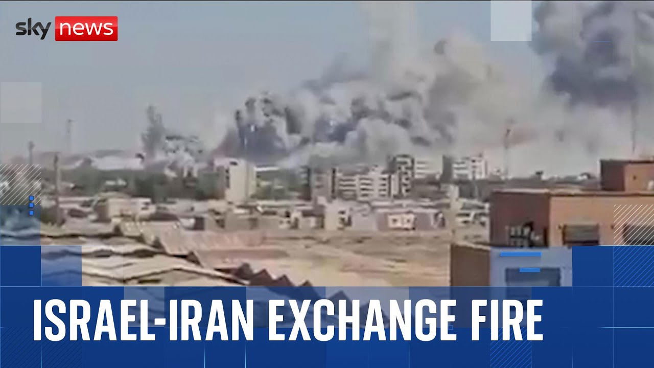 Israel and Iran exchange fire as US reportedly sends stealth bombers to ...