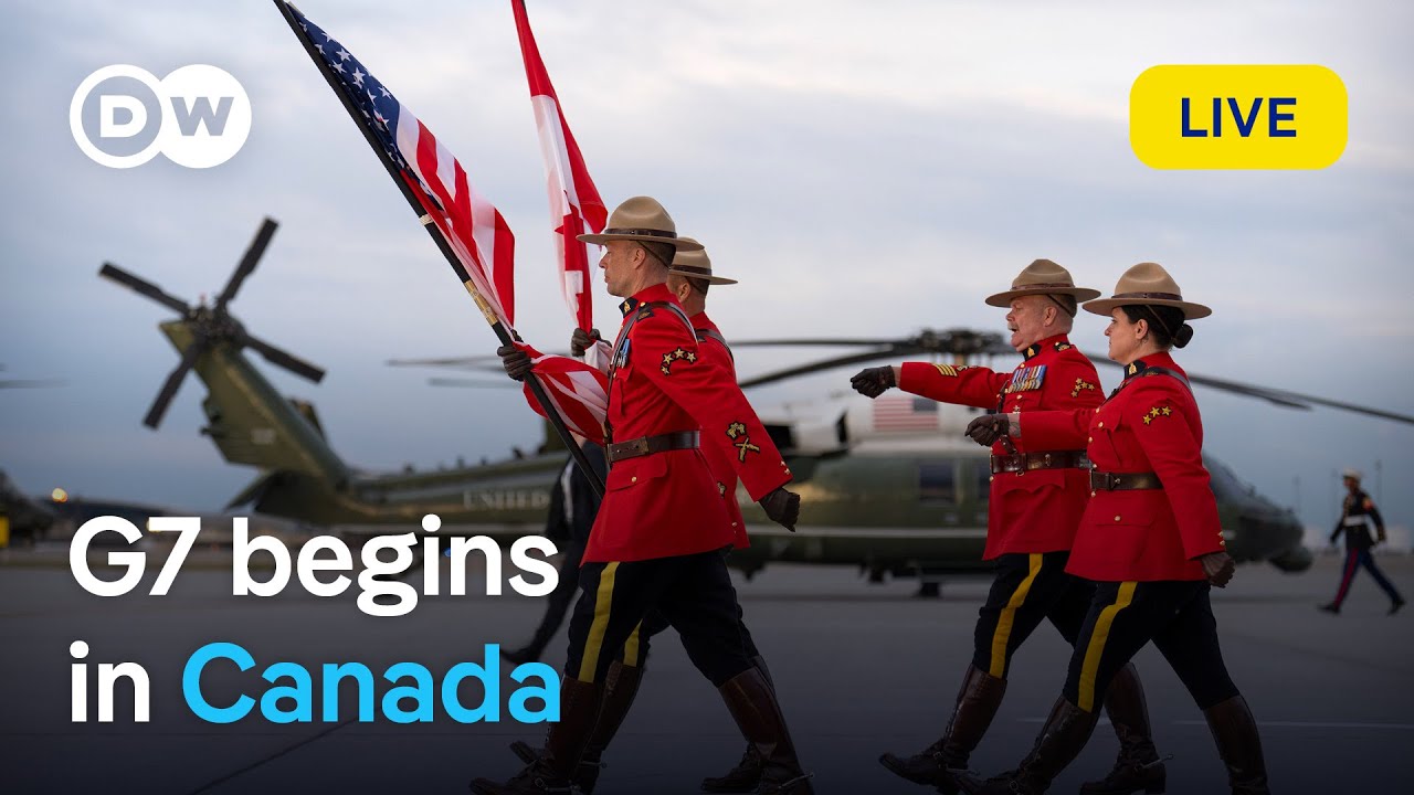 Live: Canada welcomes G7 leaders to annual summit | DW News - World News