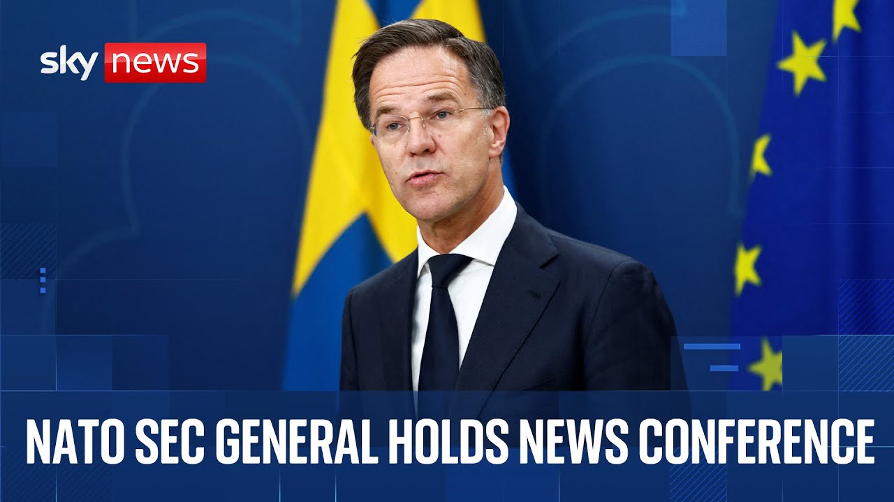 NATO Secretary General Mark Rutte holds news conference - World News