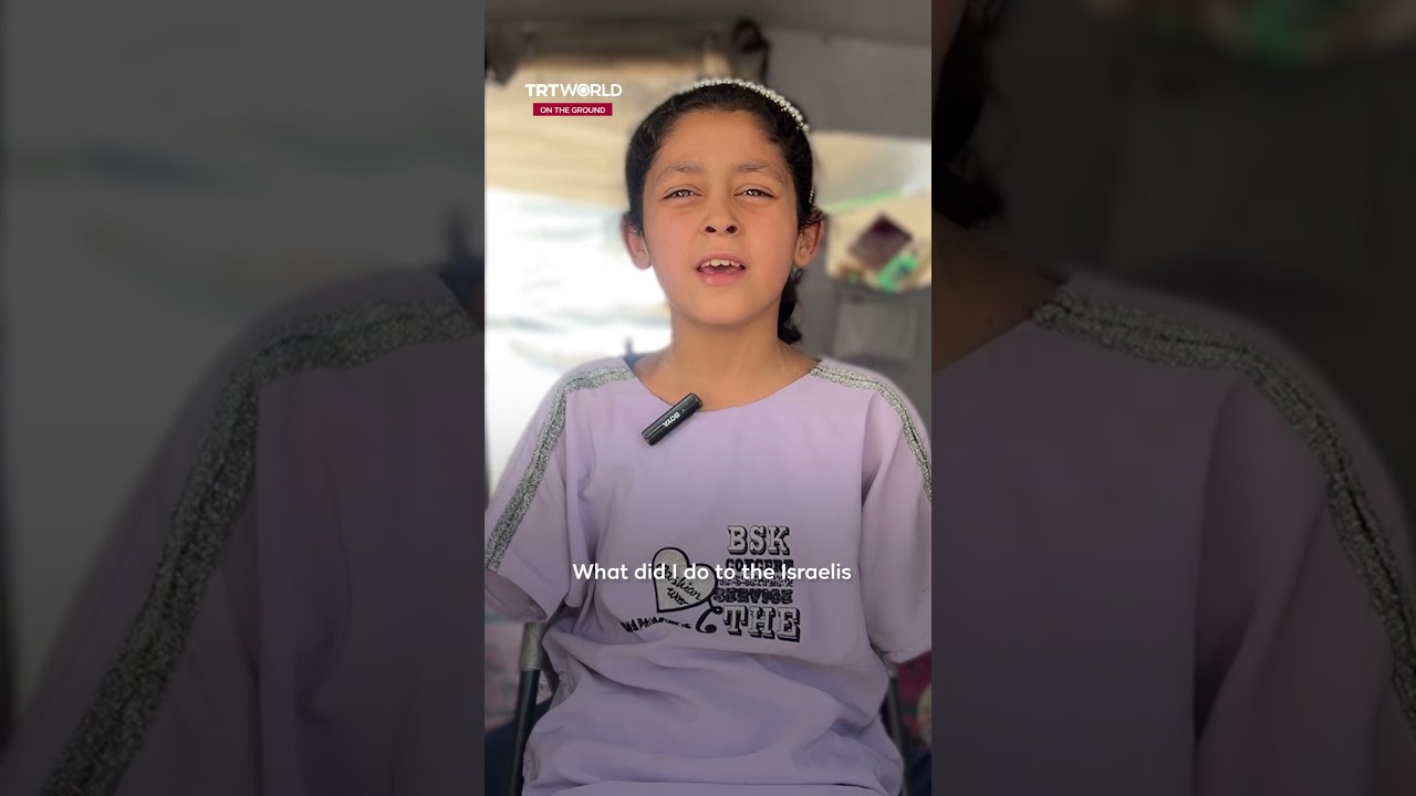 Sarah Al-Barsh, one of thousands of Gaza’s Amputated children - World News