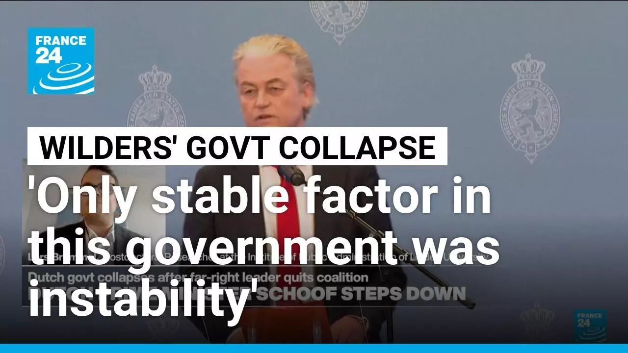 The only stable factor in Wilders' government was political instability ...
