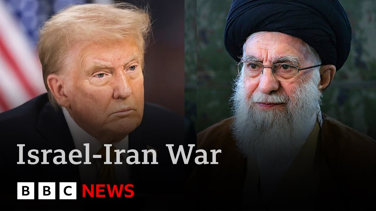 Trump threatens to kill Iran's leader Ali Khamenei and demands "unconditional surrender” | BBC ...