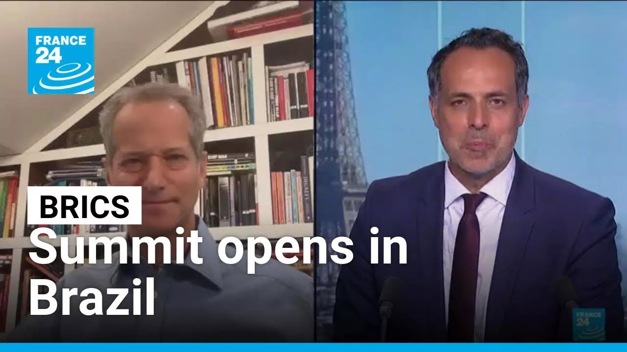 BRICS summit opens in Brazil without Xi Jinping and Putin • FRANCE 24 ...