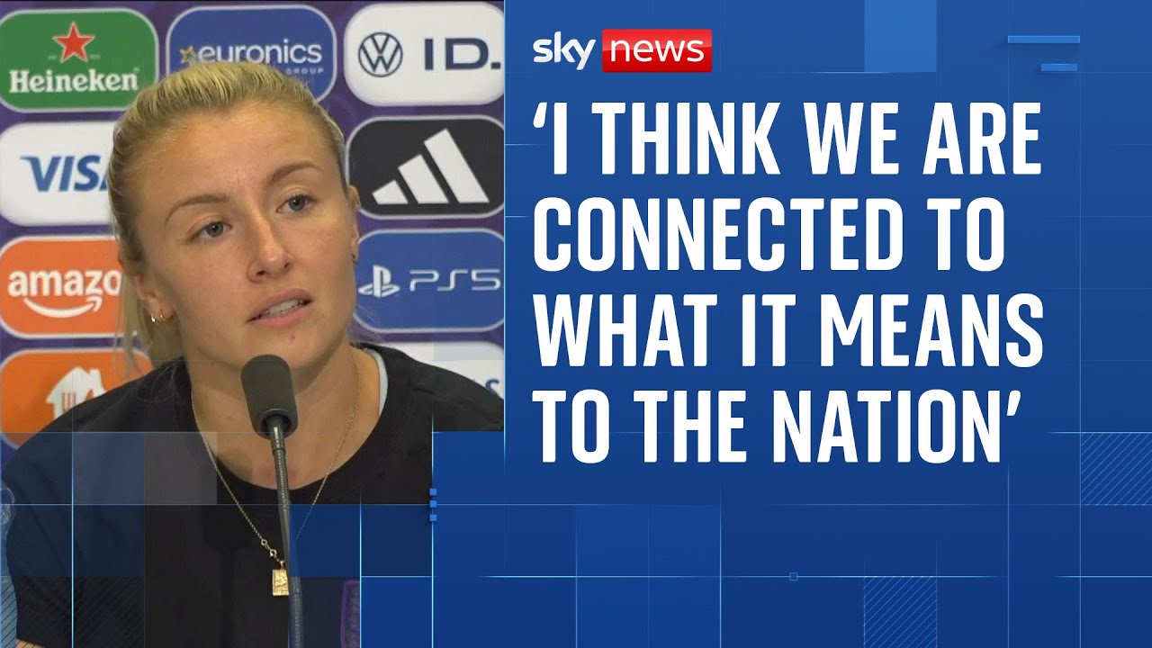 England captain Leah Williamson says Lionesses are 'connected to what ...