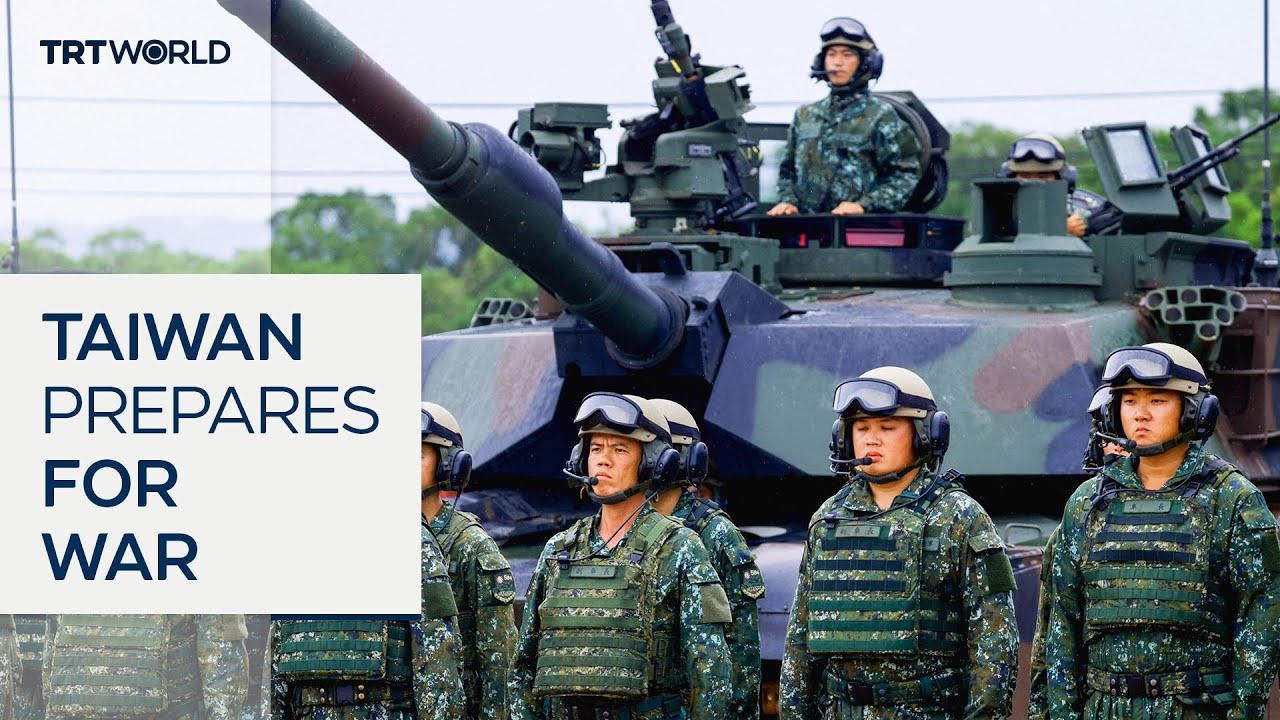 Taiwan military conducts its biggest drills with simulated attacks ...