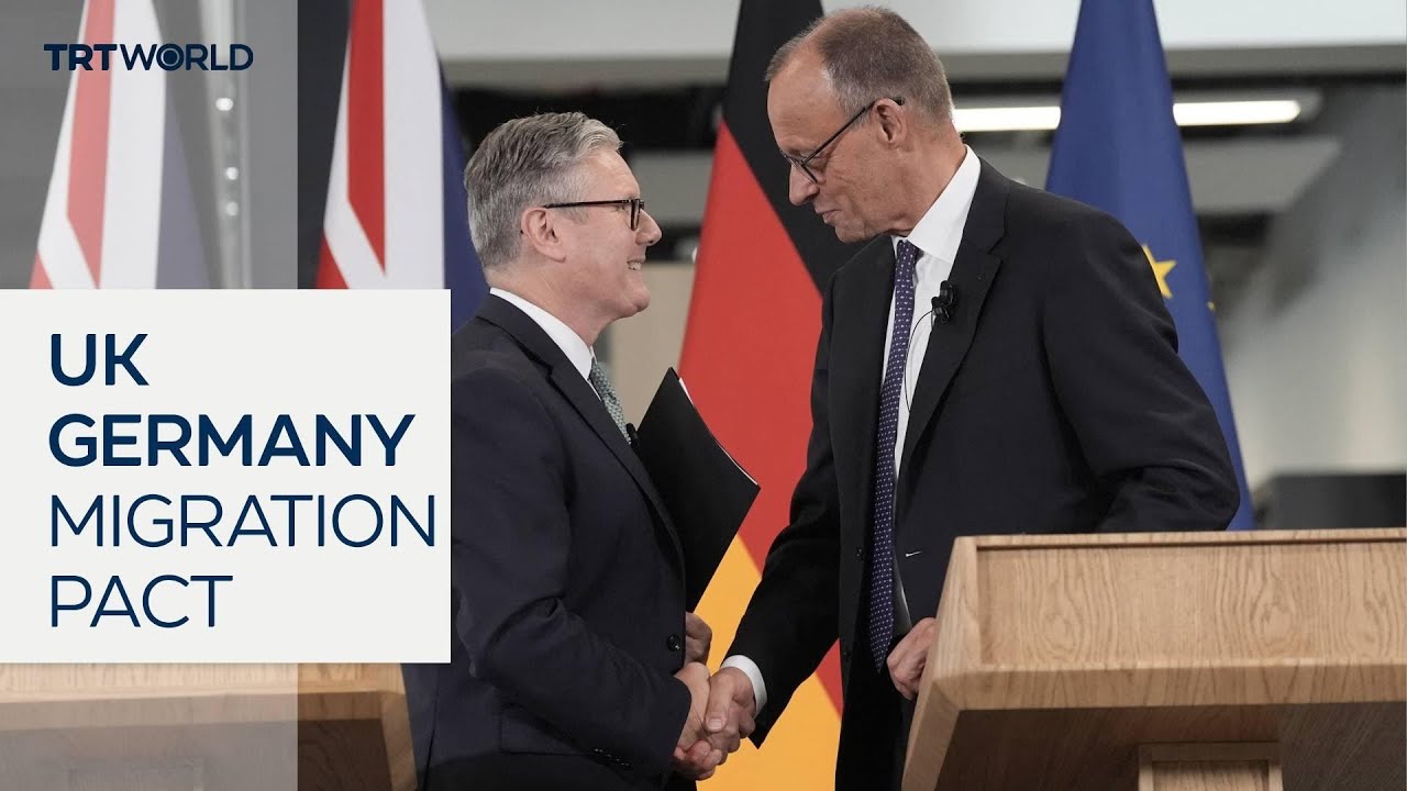 UK and Germany sign new defence and trade pact to fight illegal ...