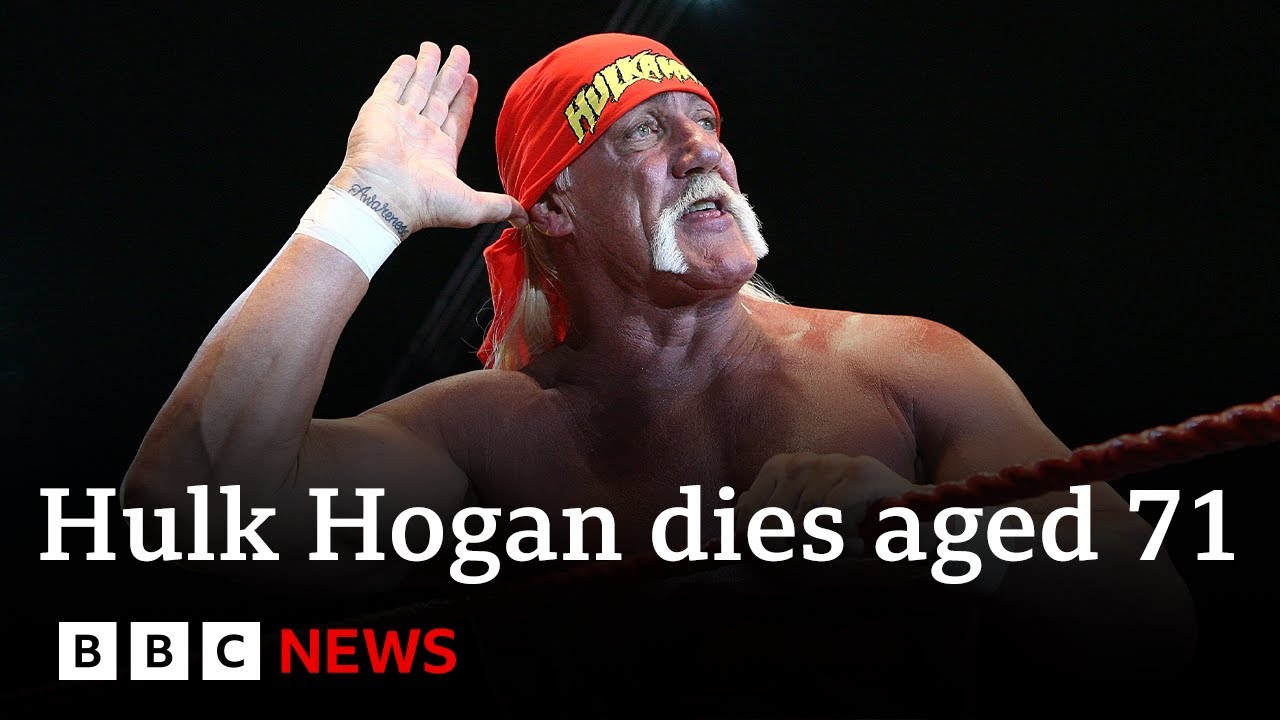 Wrestling legend Hulk Hogan dies aged 71 | BBC News - World News