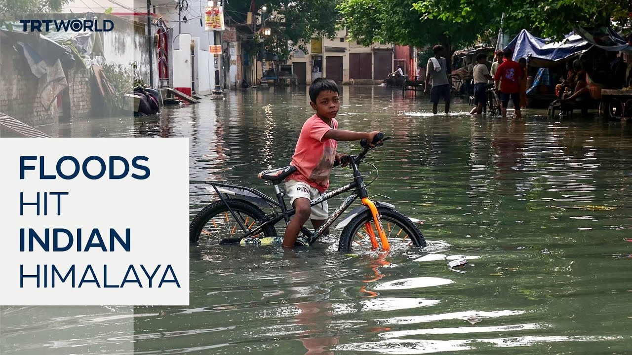 Floods and mudslide devastate Himalayan towns in India - World News