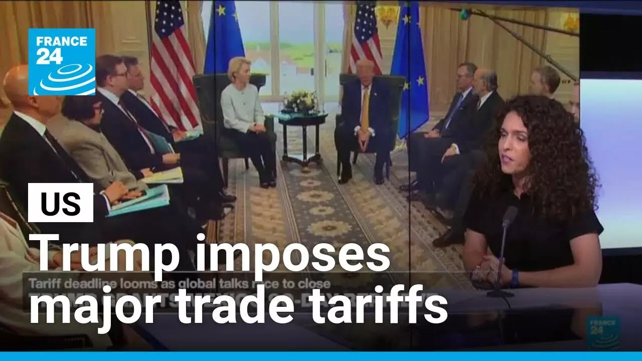 US President Donald Trump imposes sweeping trade tariffs to many ...