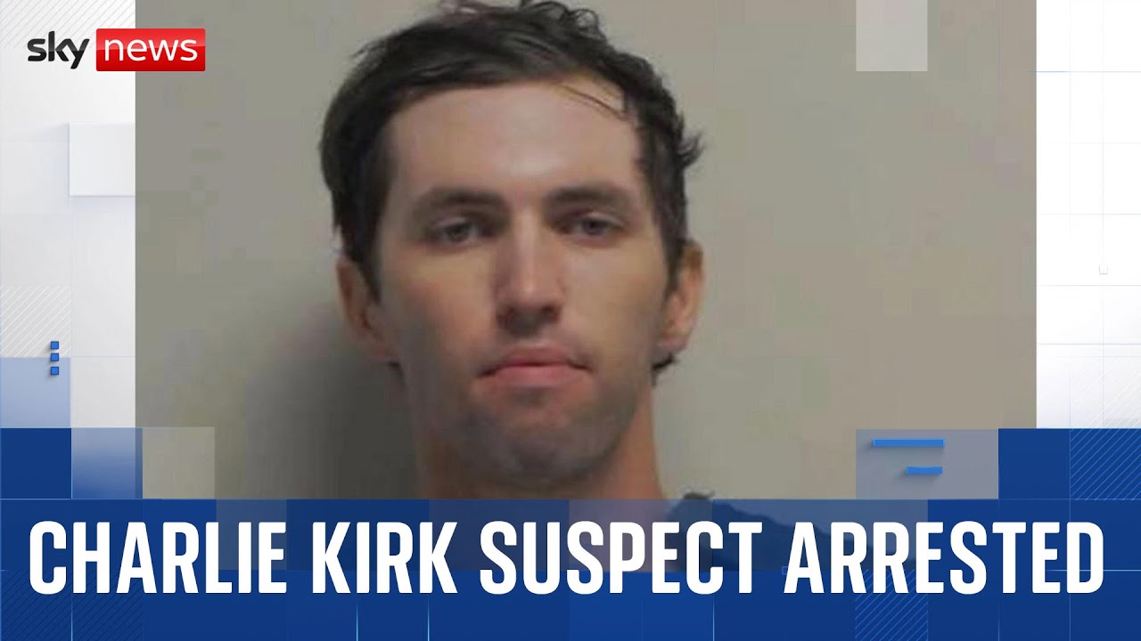 Charlie Kirk shooting suspect Tyler Robinson arrested - World News