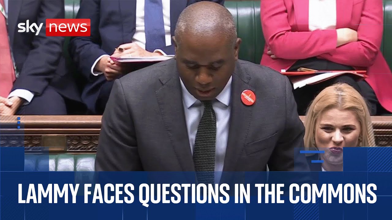 David Lammy faces questions in the Commons as long-awaited Hillsborough ...