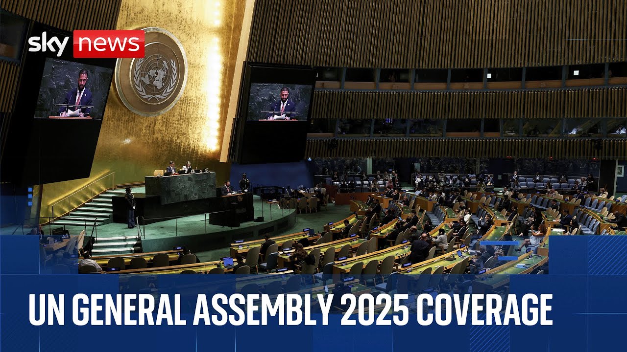UN General Assembly 2025 | Israel, Pakistan and China | Friday 26 ...
