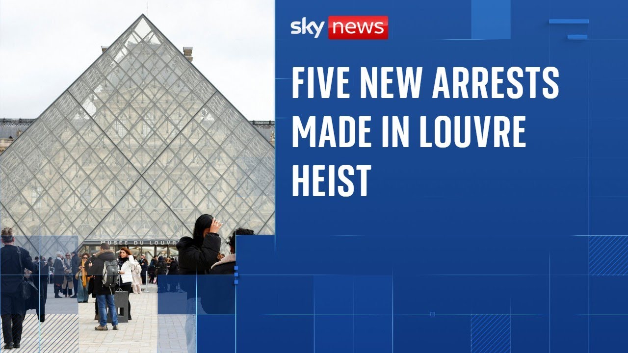 Five new arrests in Louvre heist investigation - World News