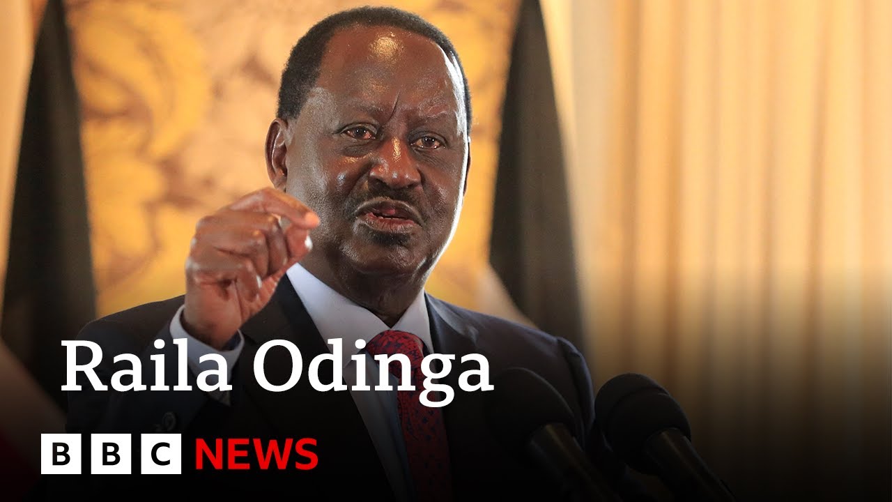 Former Kenyan Prime Minister Raila Odinga dies aged 80 | BBC News - World News