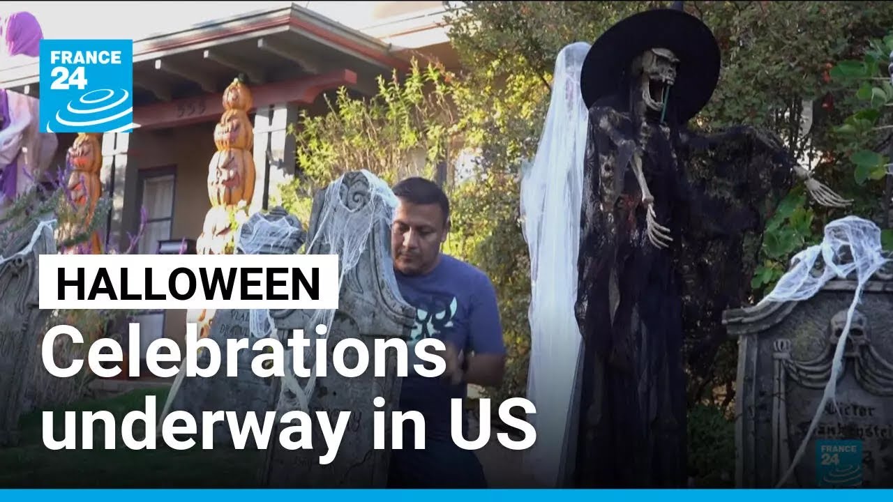 Halloween celebrations underway in the US and UK • FRANCE 24 English ...
