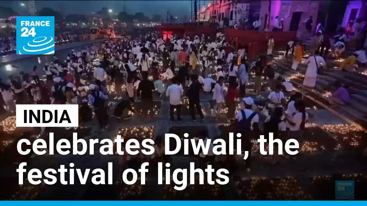 India celebrates Diwali, the festival of lights • FRANCE 24 English ...