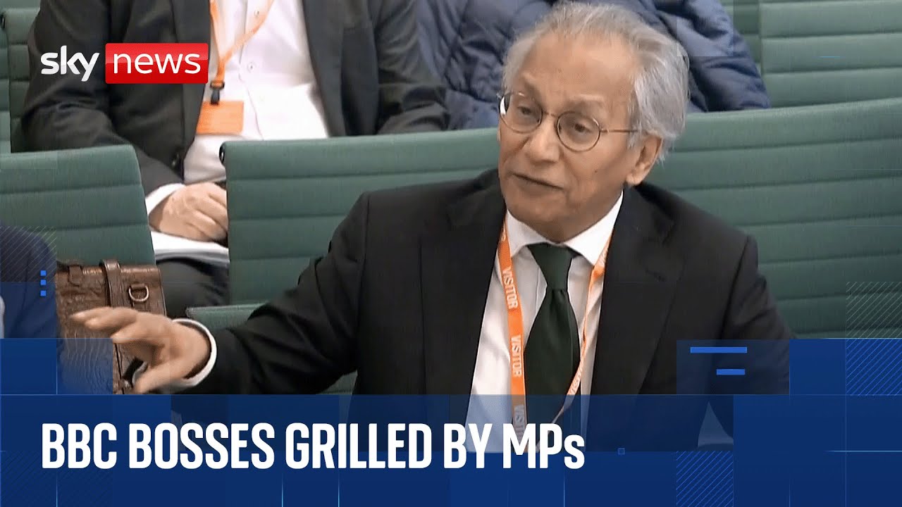 BBC executives including chairman Samir Shah grilled by MPs about ...
