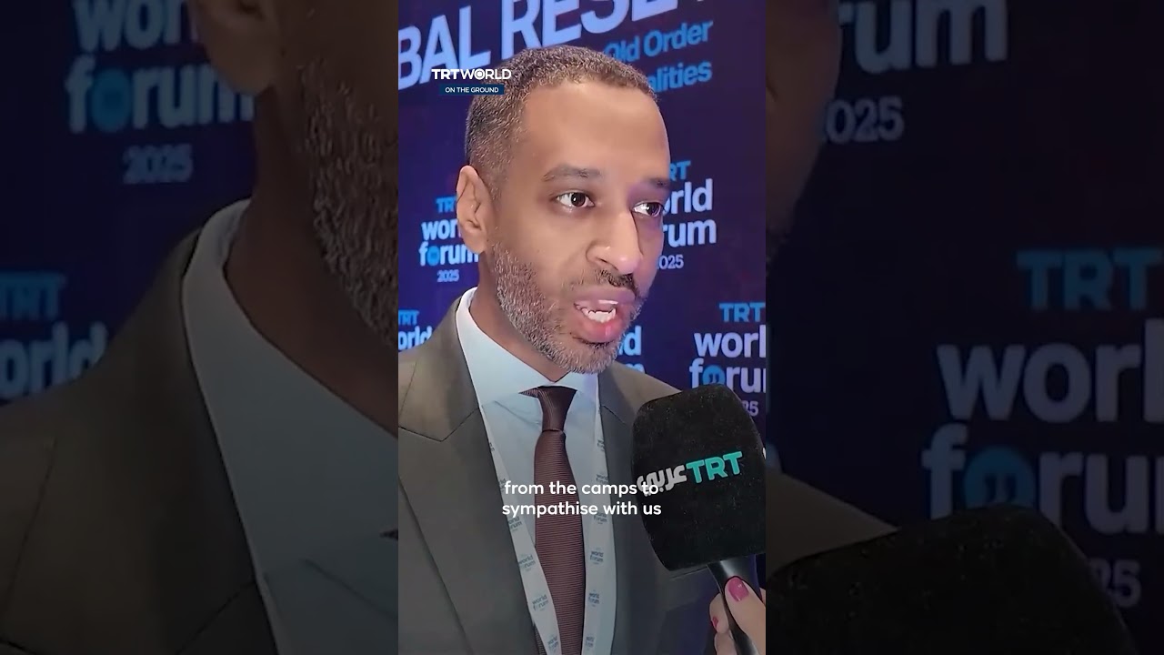 Content creator Amjad Al-Nour at TRT World Forum - World News
