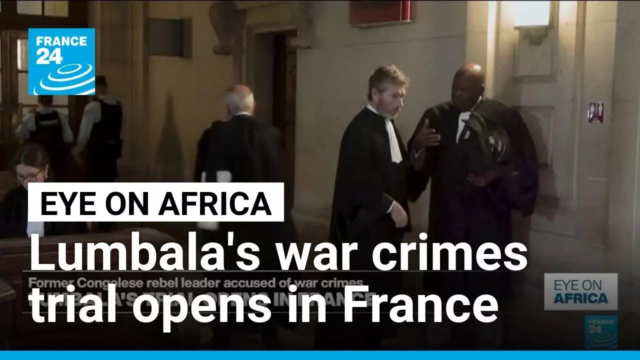 DR Congo ex-rebel leader Lumbala's trial opens in France • FRANCE 24 ...