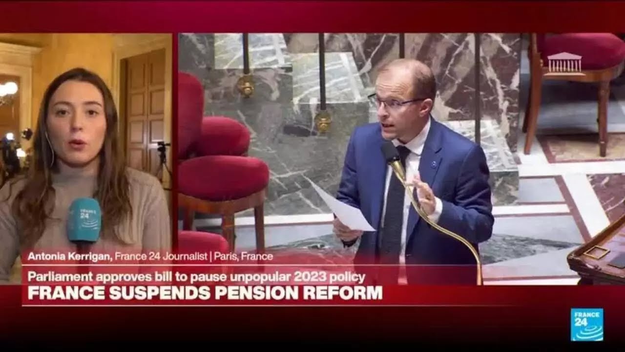 French MPs back suspending pension reform as budget row deepens ...