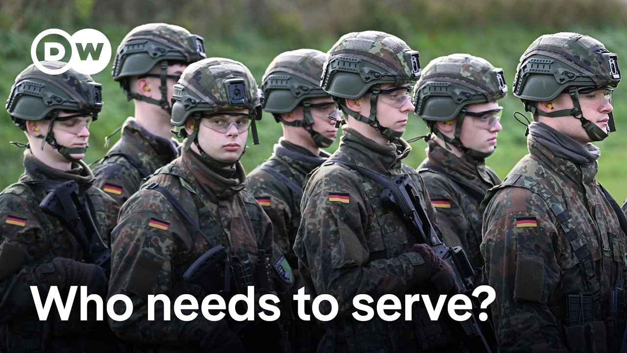 German Government lays out 'voluntary military conscription' plan | DW ...