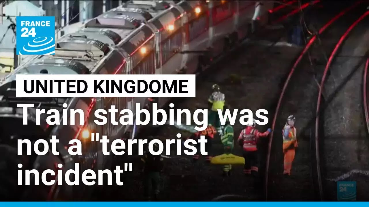 Police say UK train stabbing that wounded 10 people not a 'terrorist ...