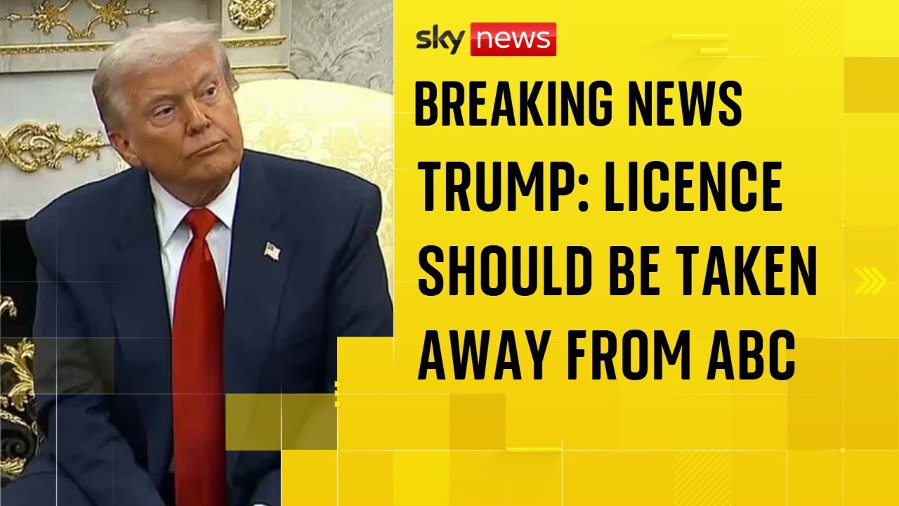 Trump calls ABC a 'crappy company' over Epstein questions - World News