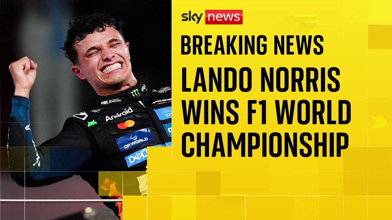 Lando Norris wins F1 World Championship after dramatic decider in Abu ...