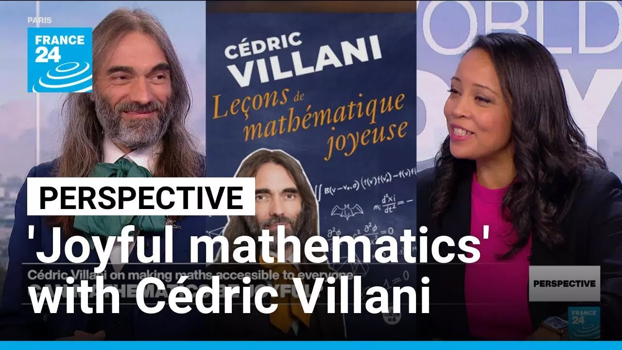 'Lessons in joyful mathematics' with French mathematician Cédric ...