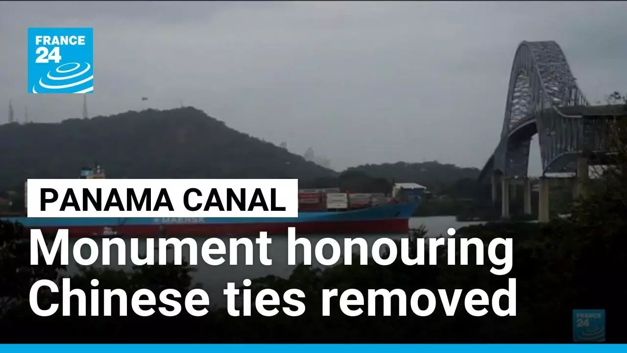 Panamean monument honouring China's contribution to Canal torn down ...