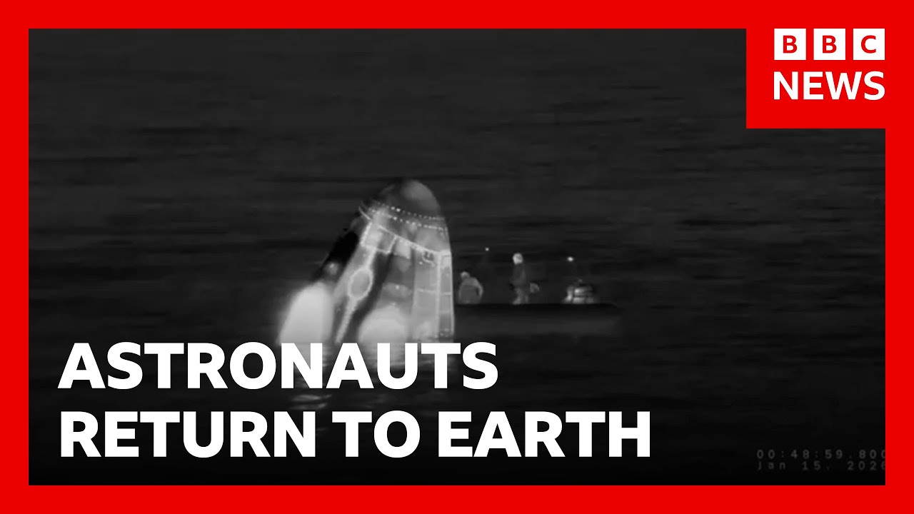 Astronauts return to Earth after first ever medical evacuation from ...