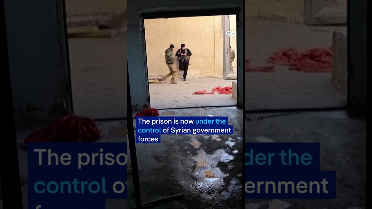 At least 100 IS inmates escape Syria prison | DW News - World News
