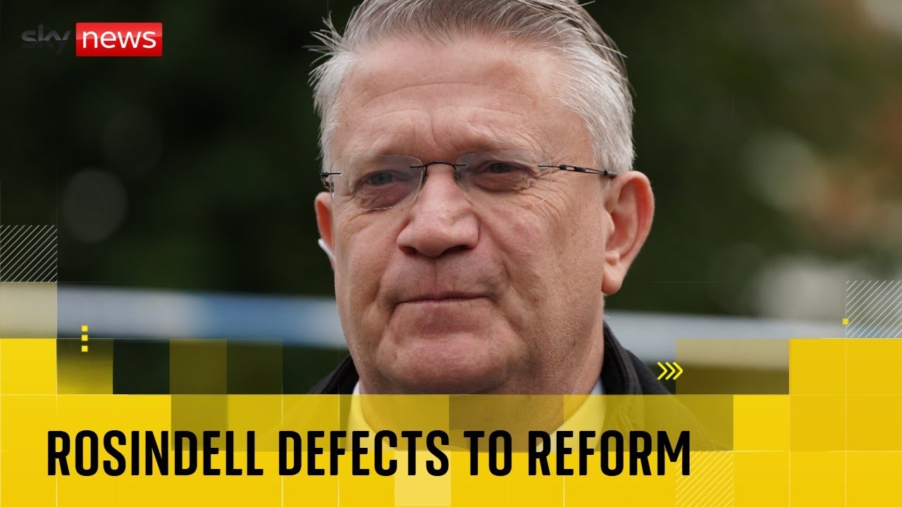Conservative MP Andrew Rosindell defects to Reform UK - World News