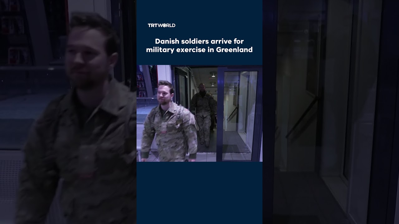 Danish soldiers arrive for military exercise in Greenland - World News