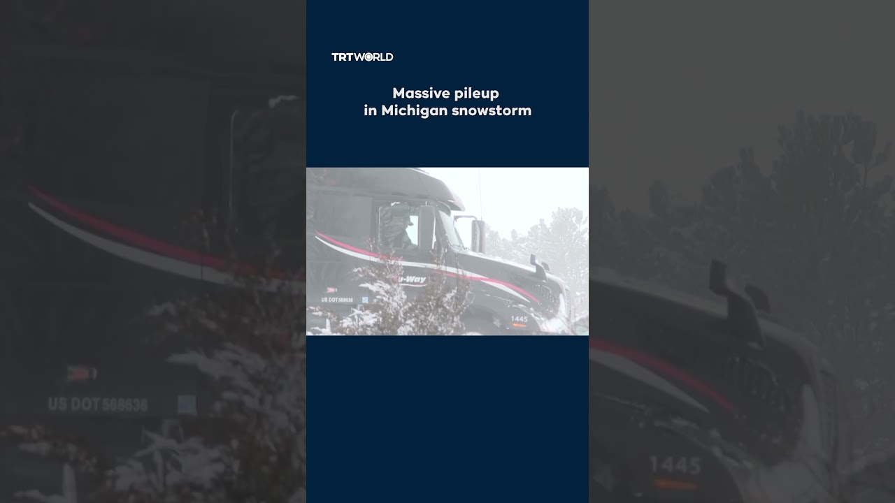 Deadly winter conditions trigger Michigan highway crash - World News