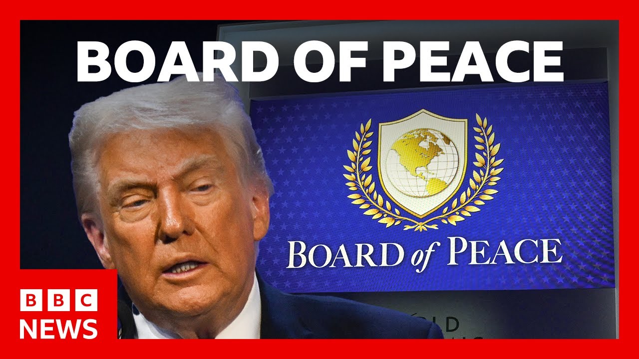 Donald Trump launches 'Board of Peace' with world leaders | BBC News ...