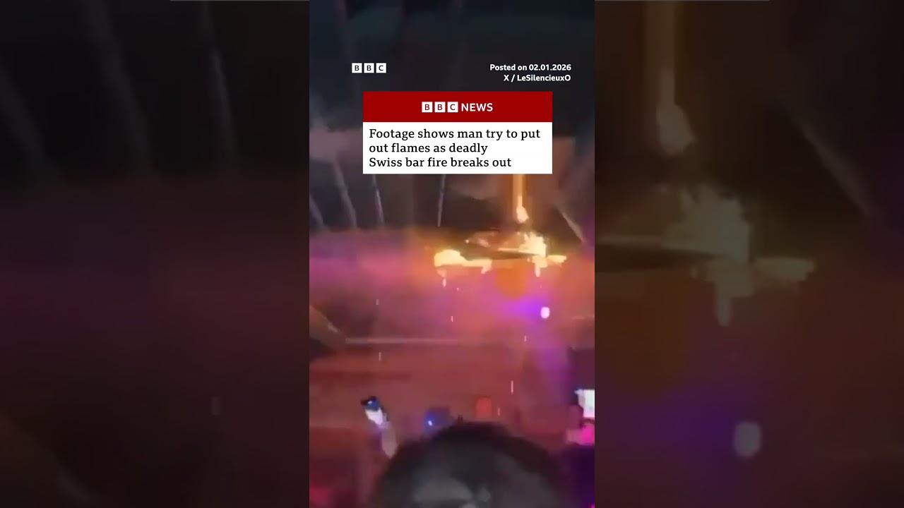 First moments of deadly Swiss fire - World News