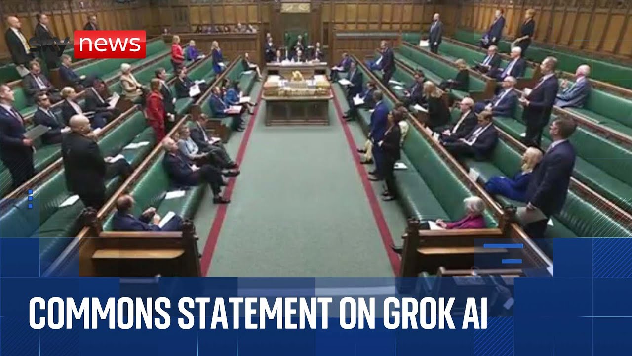 Govt statement on Grok AI in the House of Commons - World News